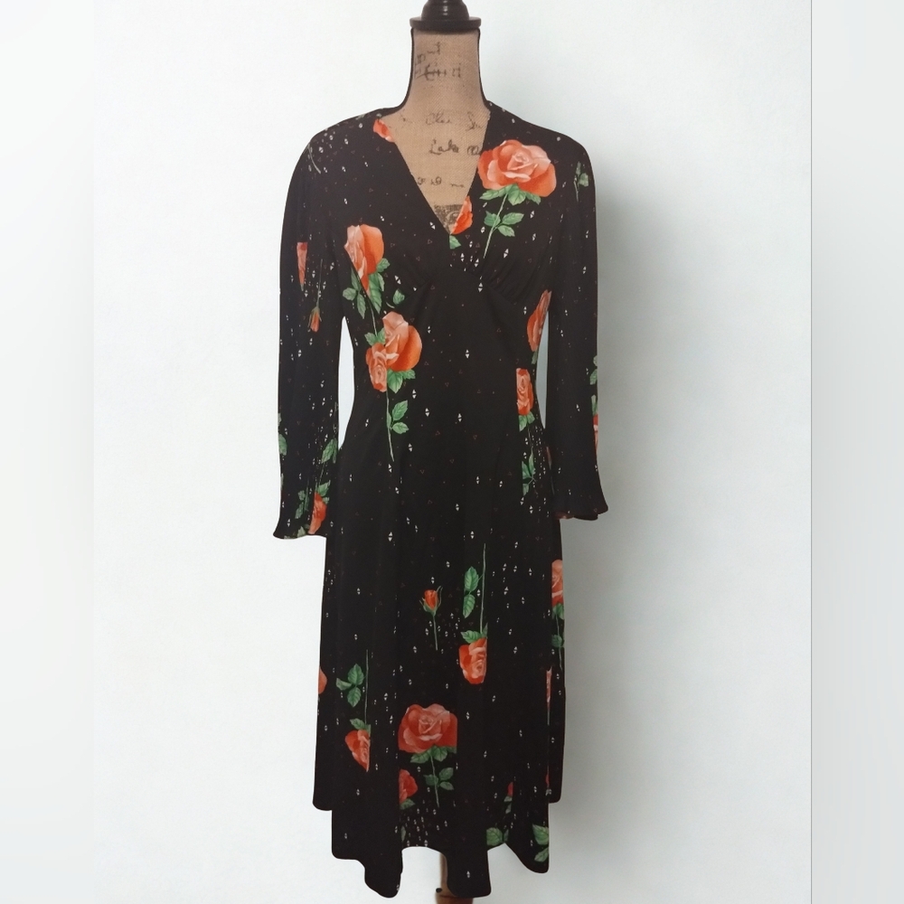 Vintage 1970s Edith Flagg Maxi Dress - Gem
